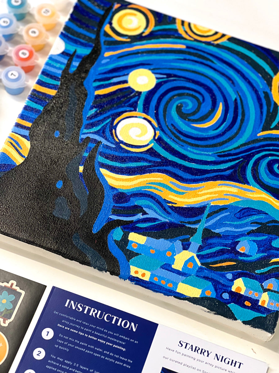 Paint By Number - Starry Night – Bartega